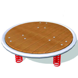 Bouncing Disc with metal Ring