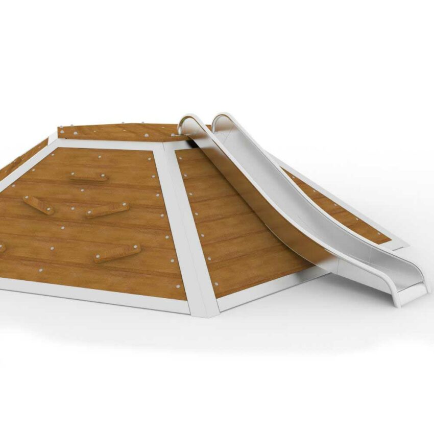 Double Width Slide with Single Step