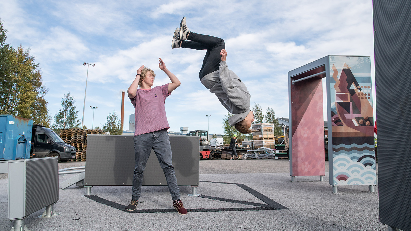 Designing a Parkour Space - Jupiter Play and Leisure